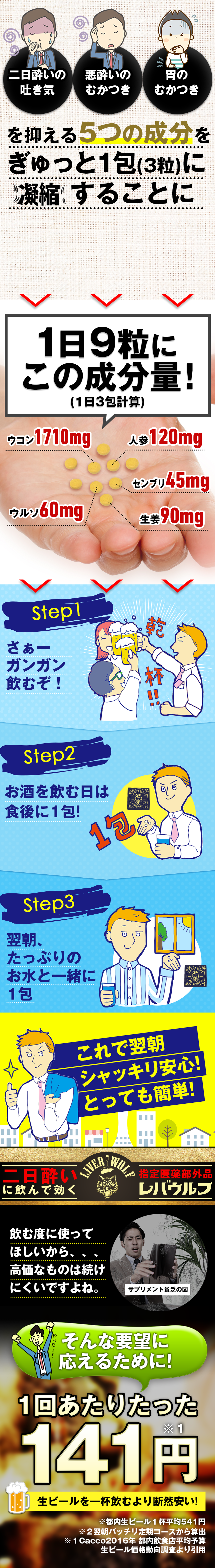 LIVER WOLF レバウルフ | men's navi